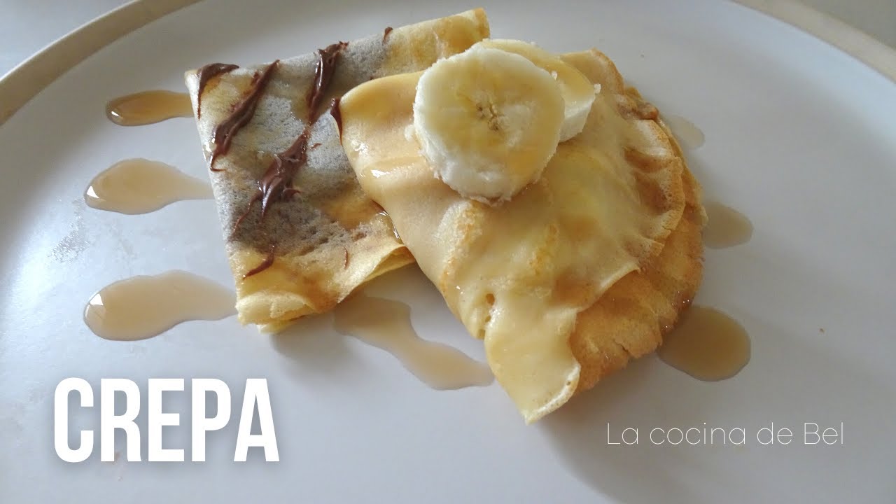 Cómo hacer crepas | Receta fácil - YouTube