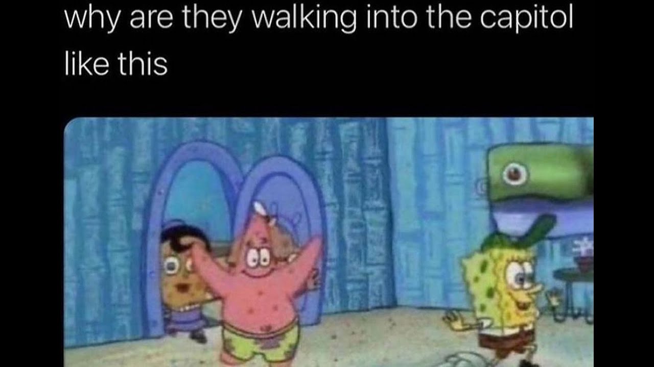 CAPITAL BUILDING PROTEST/RIOT MEME COMPILATION - YouTube