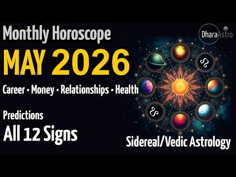Mayıs 2026 Tüm 12 Burç İçin Burç Yorumları | Vedik Astroloji Tahminleri