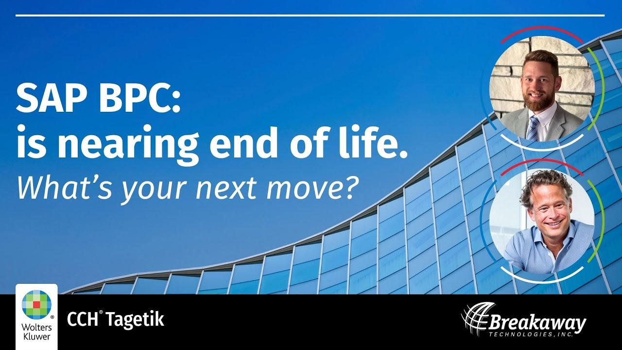 SAP BPC: is nearing end of life – What’s your next move? - YouTube