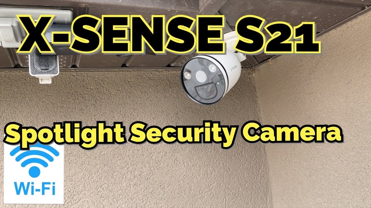 X-Sense S21 Outdoor Wifi Spotlight Outdoor Security Camera | Review and ...