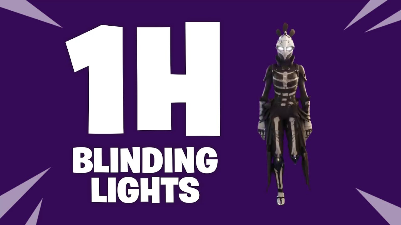 FORTNITE EMOTE "BLINDING LIGHTS" (1 HEURE) FORTNITE "BLINDING LIGHTS ...