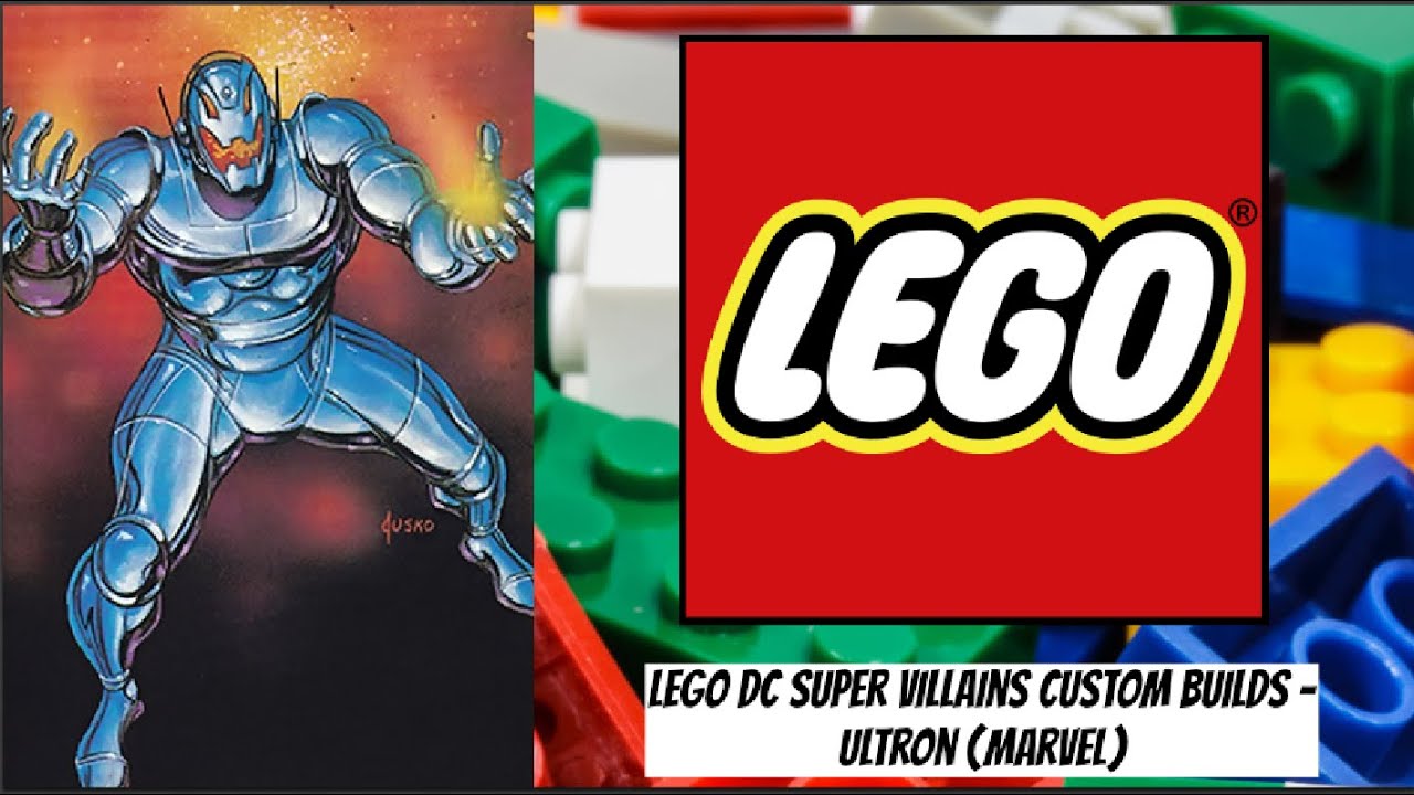 LEGO DC Super Villains Custom Builds - Ultron (Marvel) - YouTube