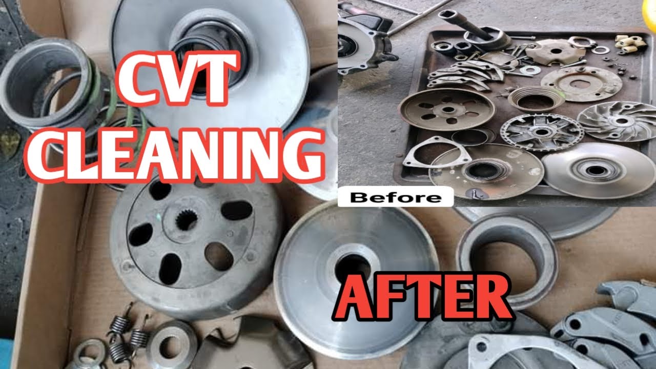 CVT CLEANING #bonjovenvlog #batangromblomanon #cvtcleaning # ...