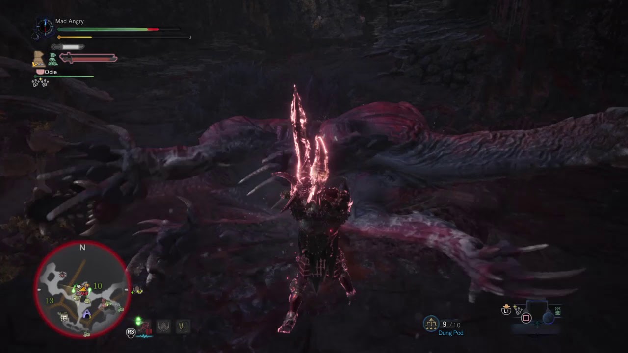 Monster Hunter: World Odogaron Dual Blades 2'06"75 - YouTube