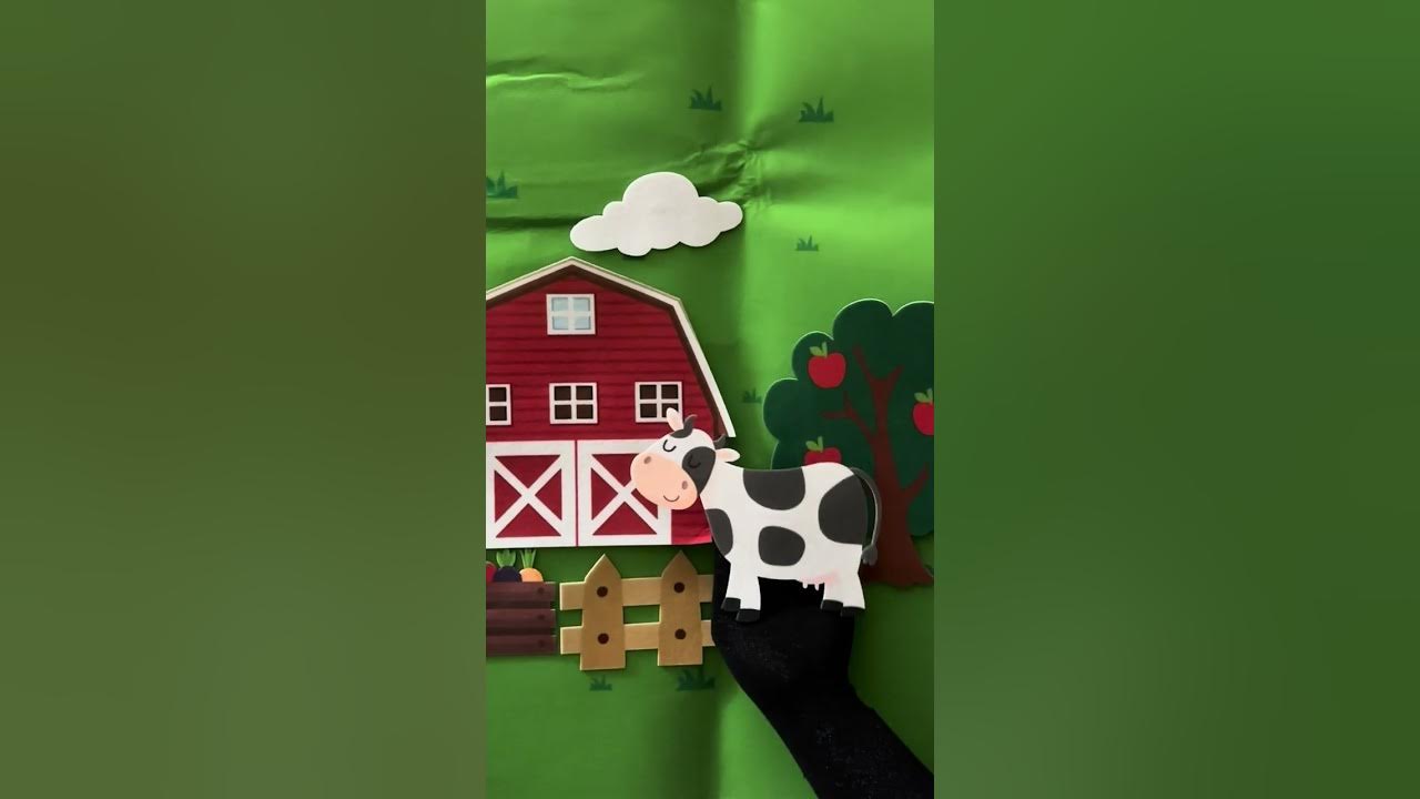 Farm Animals Puppet Show - YouTube