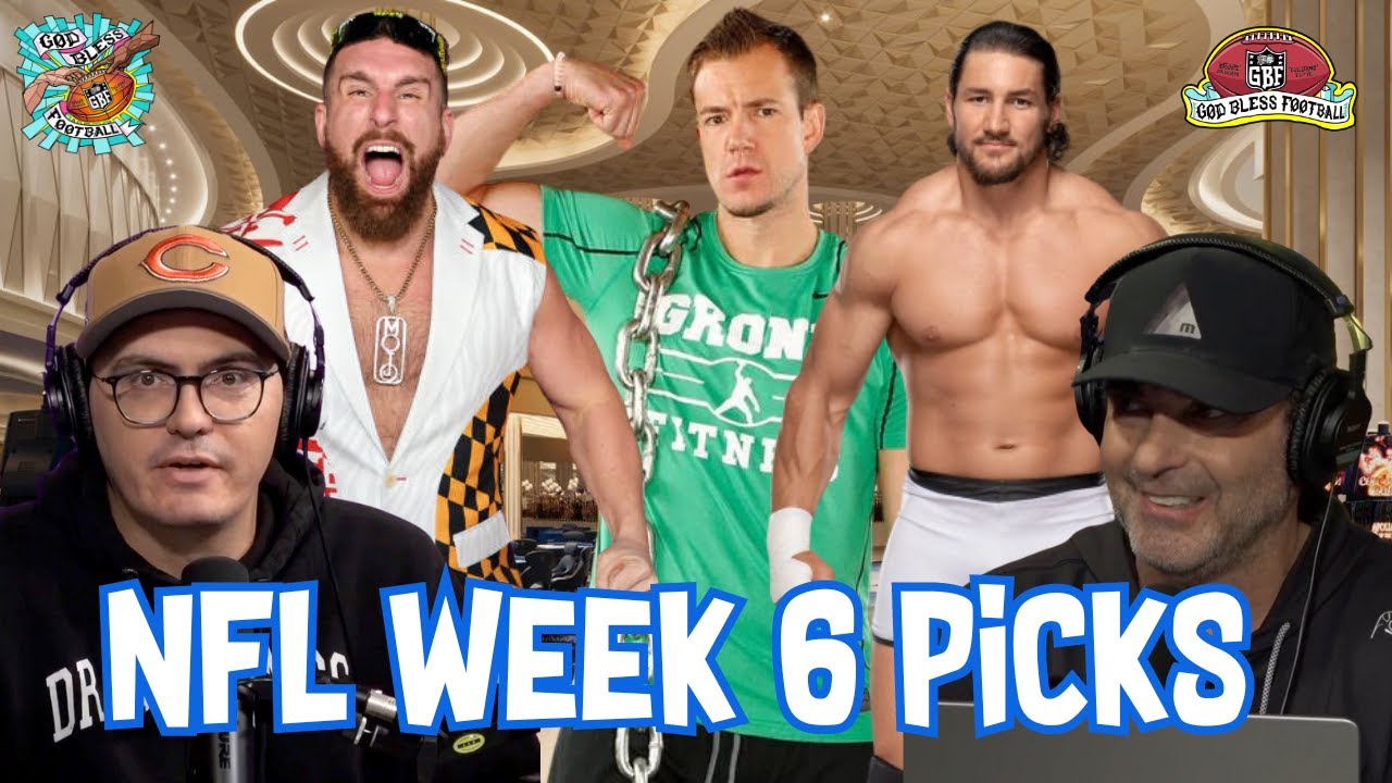 Just the Picks: NFL Week 6 Picks Live From the Casino Floor | God Bless Football - YouTube
