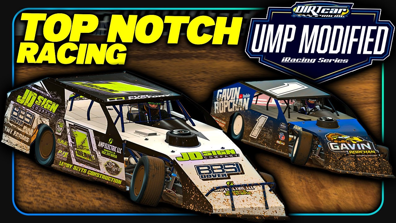 UMP Modified - The Dirt Track at Charlotte - iRacing Dirt - YouTube