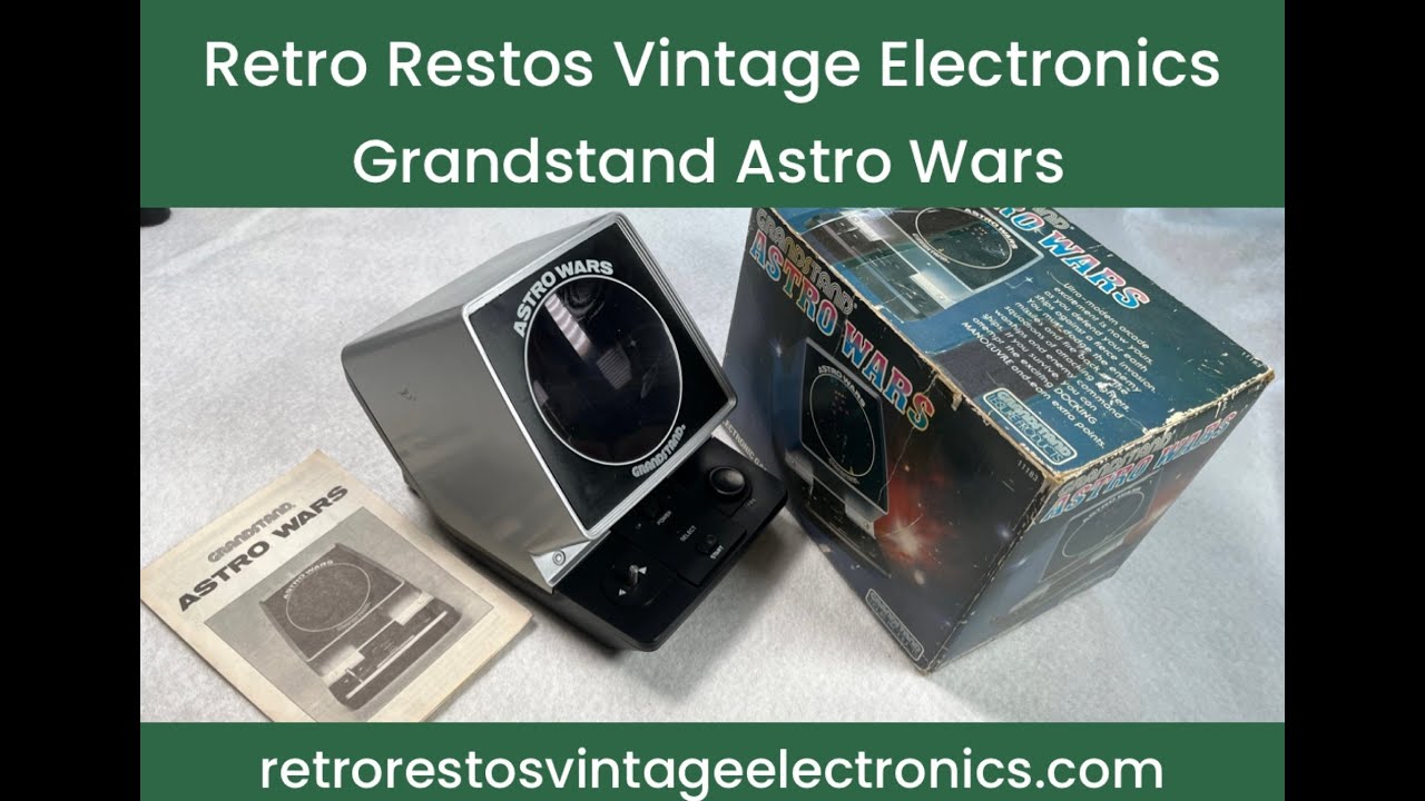 Grandstand Astro Wars For Sale. Boxed Set. Vintage Electronic Game. VFD ...