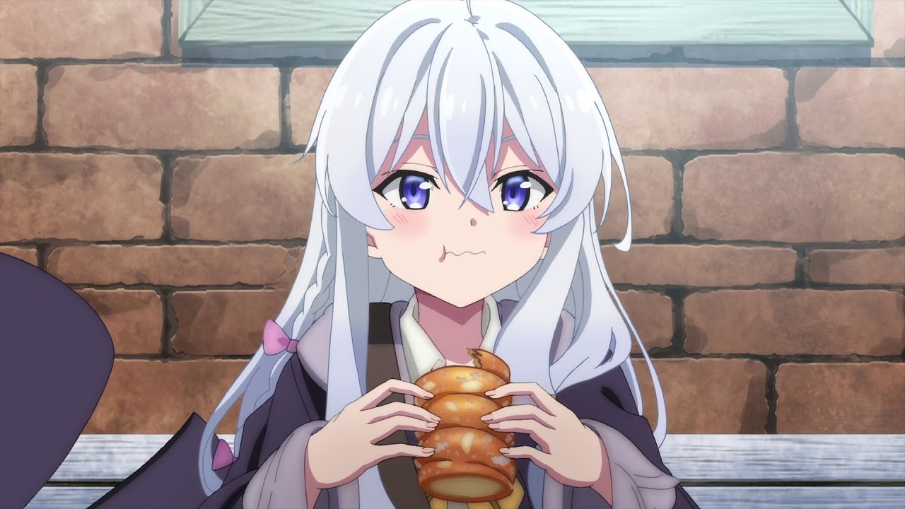Elaina eating for 30 mins. (Majo no tabitabi) - YouTube