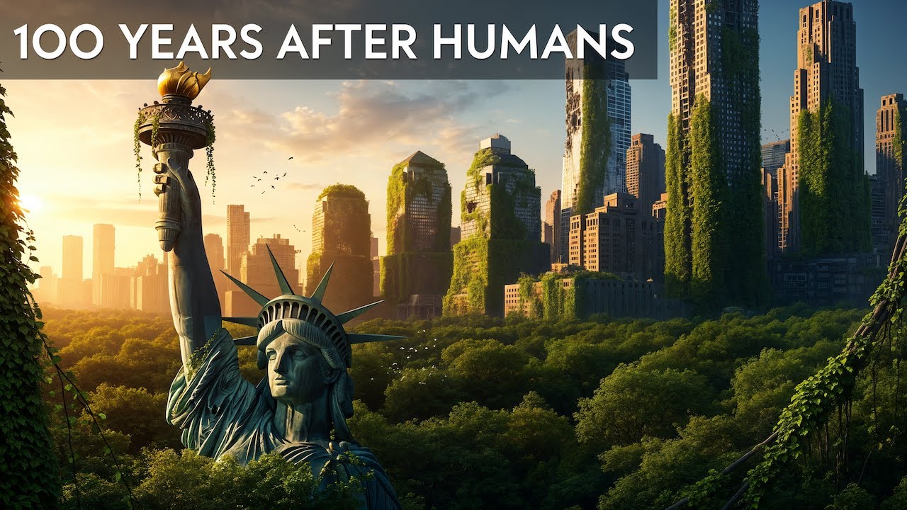 When Nature Reclaims New York – 100 Years After Humans - YouTube