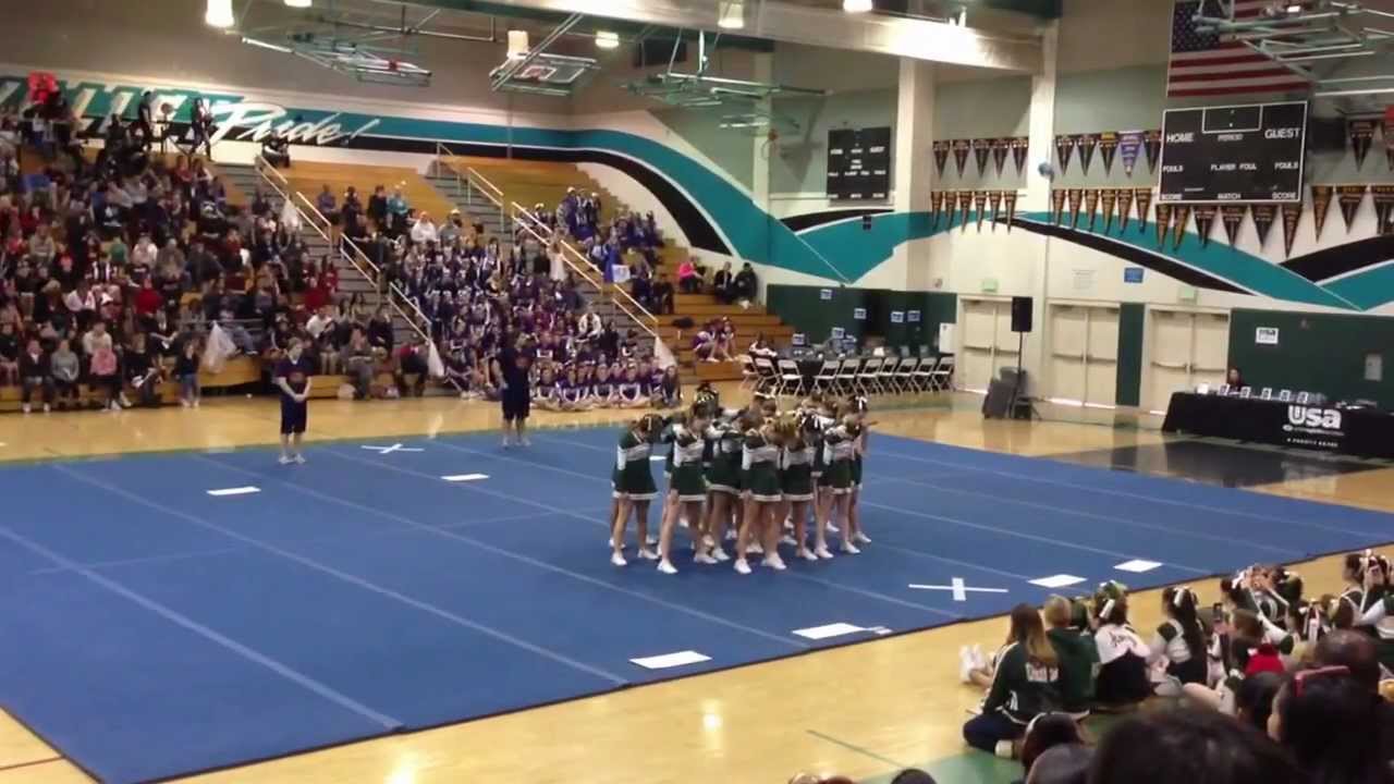 Castro Valley High Cheer JV 2013 - YouTube