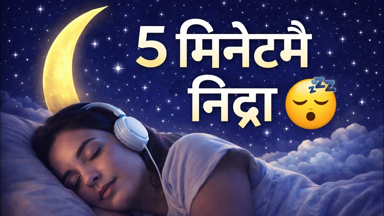 यो आवाज सुन्नुहोस्, ५ मिनेटमै निद्रा लाग्छ | Nepali Sleep Audio ...