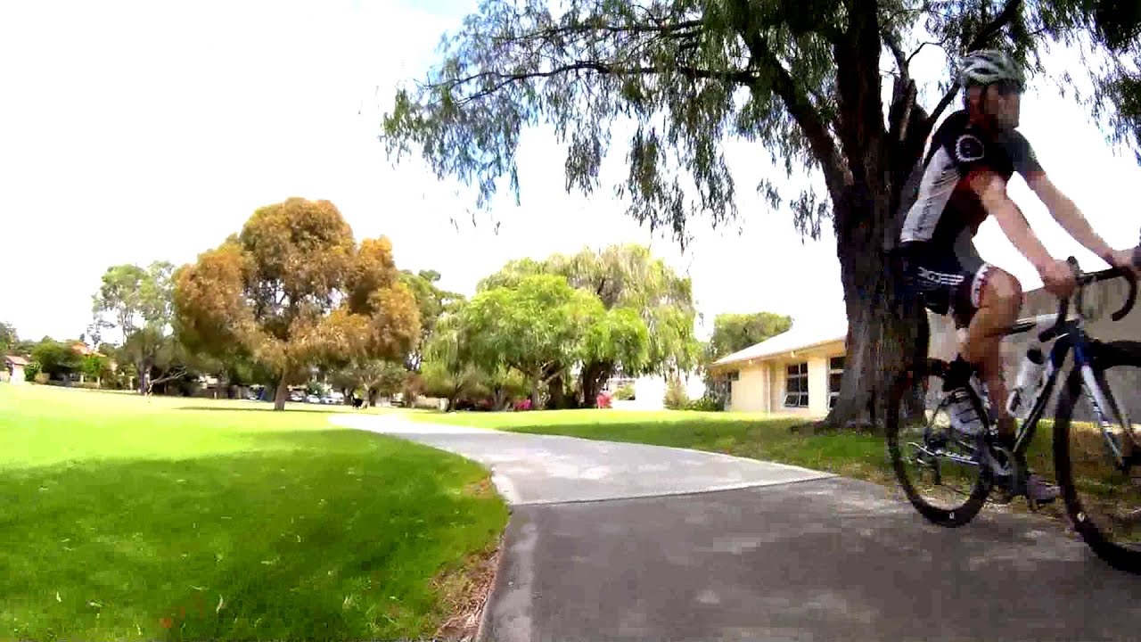 Cycling Swan River Foreshore. Canning Bridge to Fremantle WA - YouTube