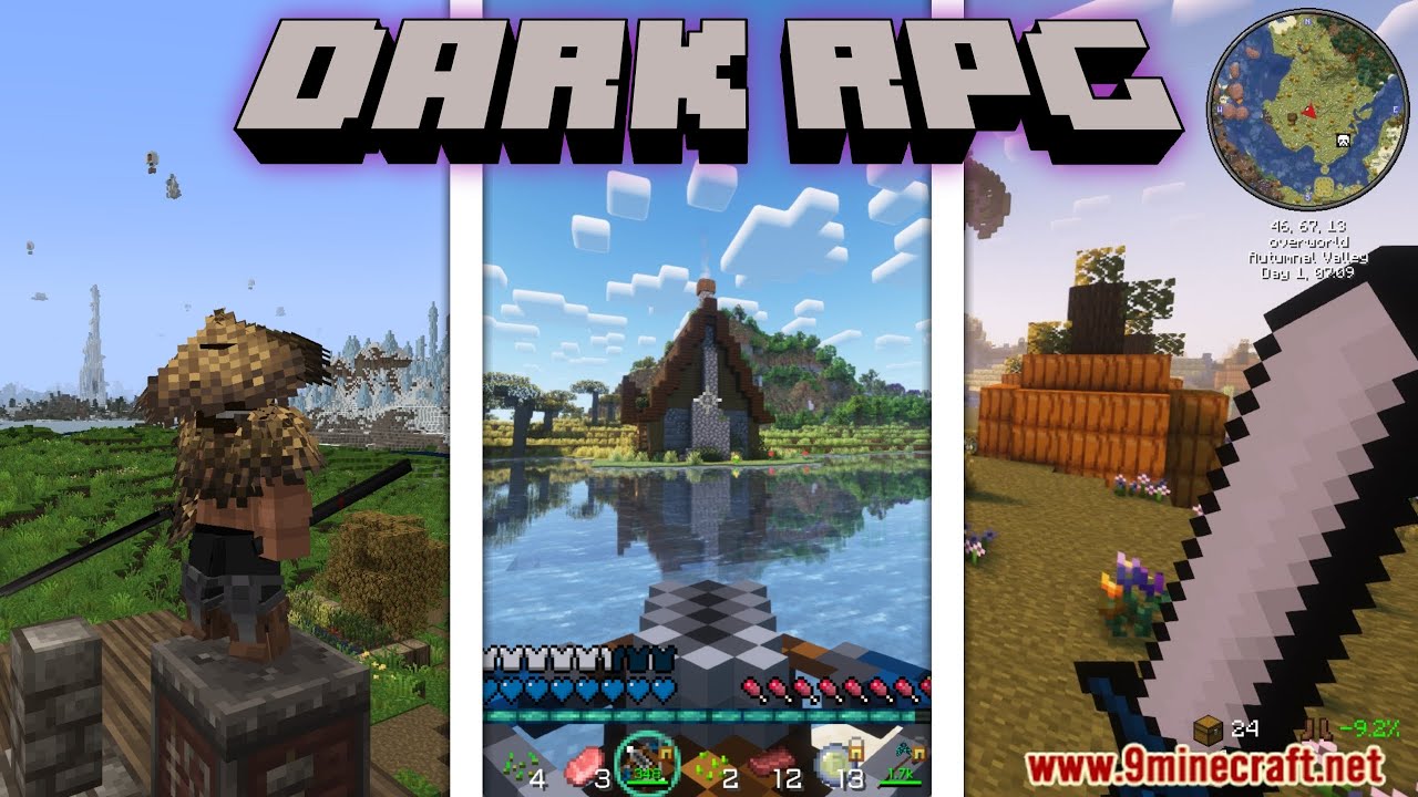 🔥Addon/Mod Dark RPG Siêu Hay Cho Minecraft Pe 1.21+ mới nhất - YouTube