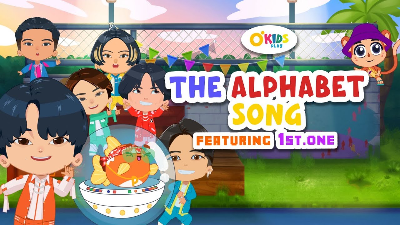 The Alphabet Song (ft. 1ST.ONE) - Okids Play | Best English Nursery Rhymes - YouTube