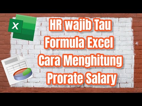 HR harus tau - Formula Excel Cara Hitung Gaji Prorate - How to calculate prorate salary in excel ...