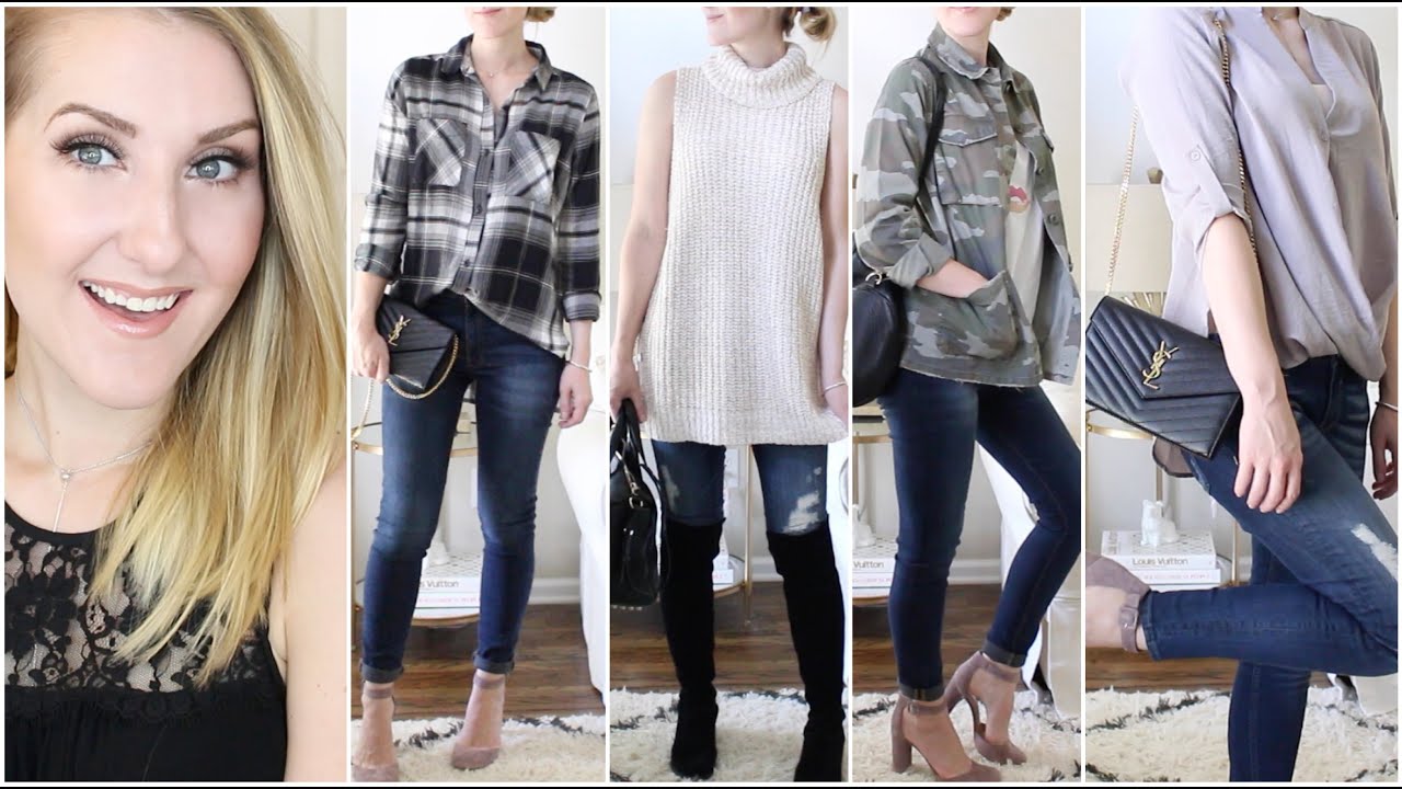 FALL FASHION LOOKBOOK (7+ looks!) - YouTube