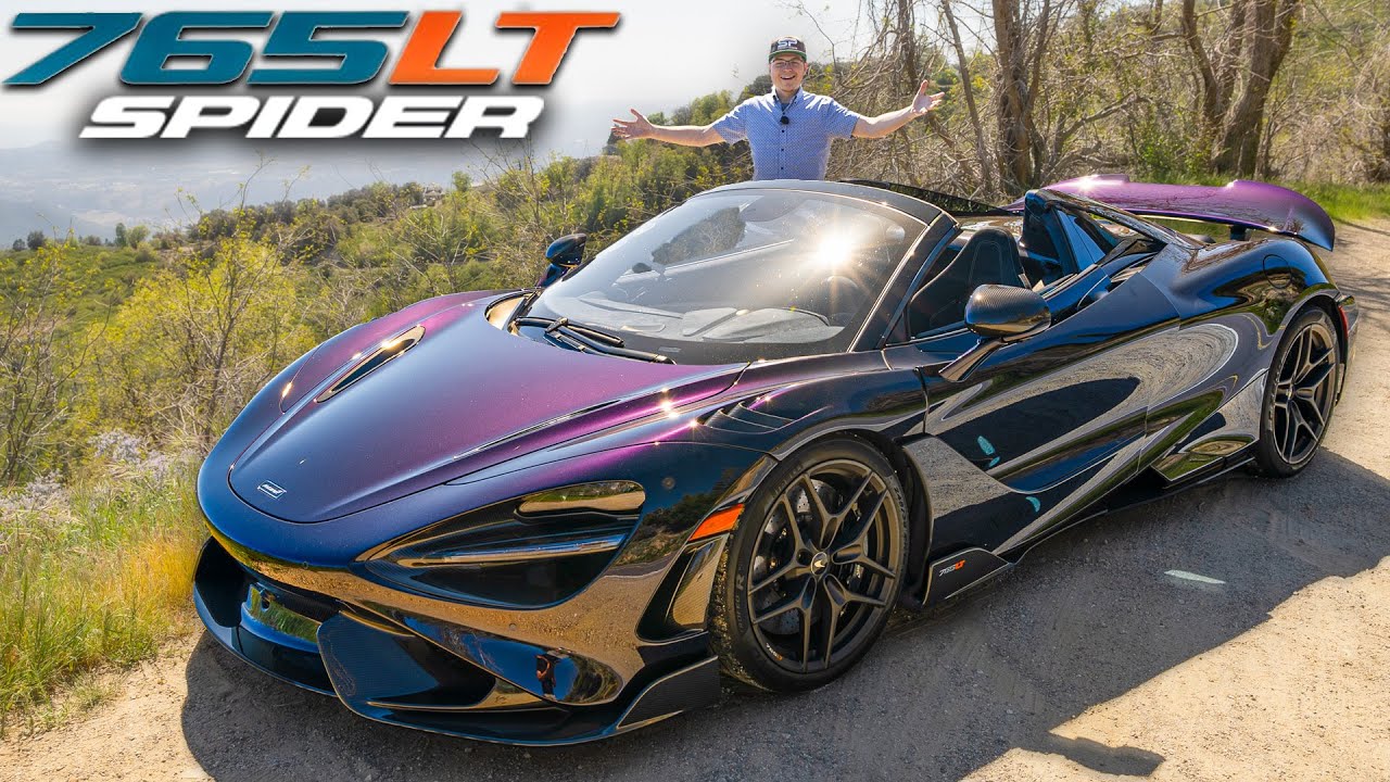 2022 McLaren 765LT Spider First Drive & POV! The BEST Supercar ever ...