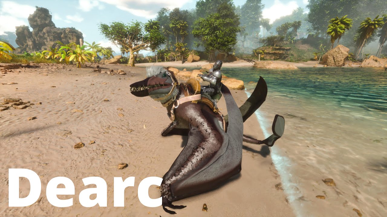 Tenhle dinosaurus nešel ochočit na konzolích ( Dearc taming ) - Ark ...