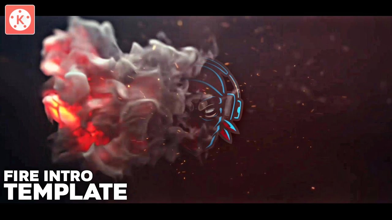 HOW TO MAKE FIRE INTRO IN KINEMASTER | FIRE INTRO TEMPLATE - YouTube