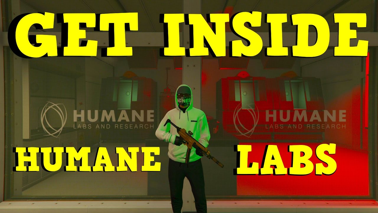 Get Inside Humane Labs *Wallbreach* |GTA V ONLINE 1.38| - YouTube