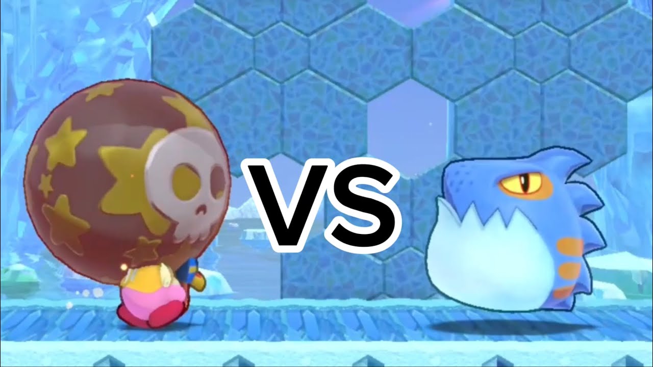 Kirby with Balloon Bomb VS. Water Galboros - YouTube