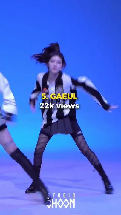 who had the least to most views "baddie" ive studio choom! #ive - YouTube