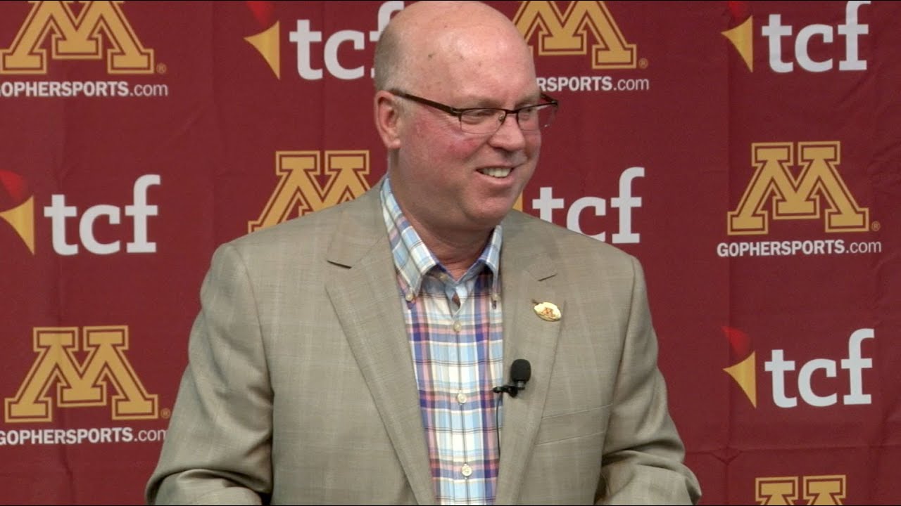 Jerry Kill Previews 2015 Gopher Football Season (Press Conference ...