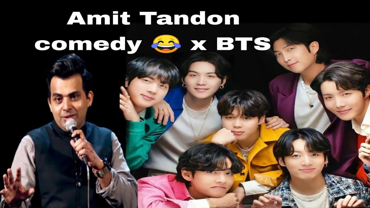 BTS AND SHAWN MENDES | Stand Up Comedy by Amit Tandon🤣🙈🙆different ...