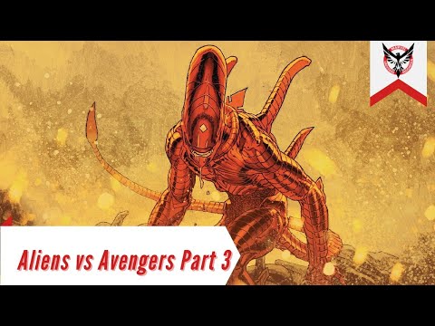 Xenomorph Berkekuatan Mutan | Aliens VS Avengers Part 3