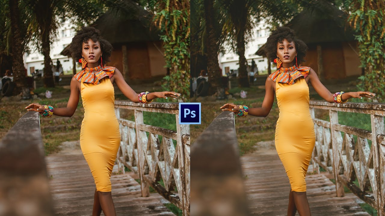 COLORGRADING WITH SELECTIVE COLOR : PHOTOSHOP TUTORIAL - YouTube