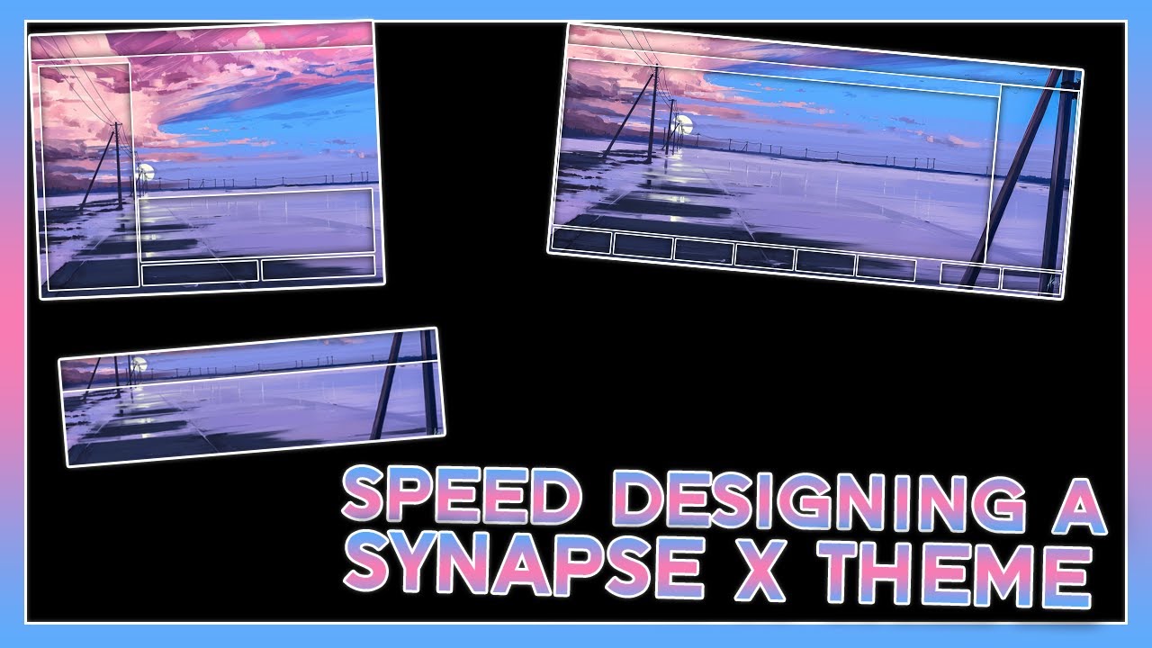 Speed Designing a Synapse X Theme - YouTube