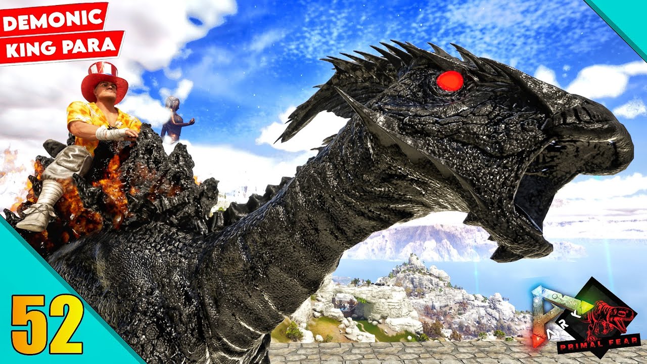 THE KING DEMONIC PARASAUR TAMING OMG OMG 🔥🔥 : ARK Primal Fear Plus ...