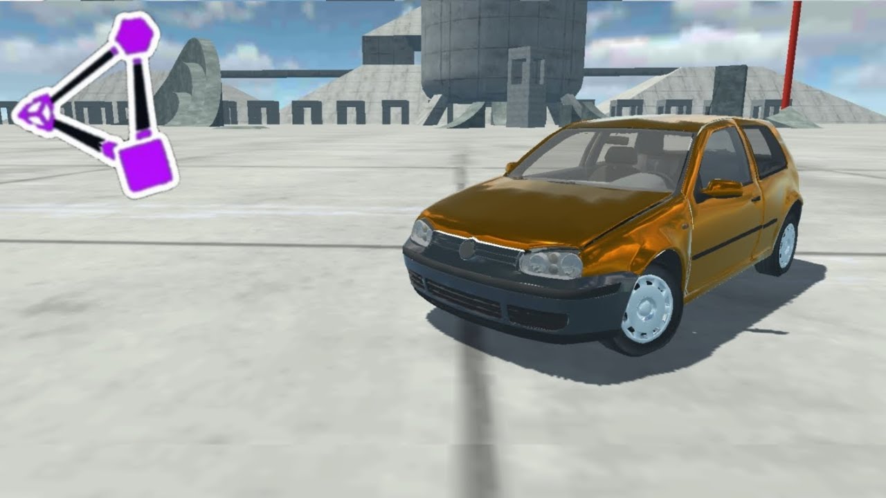 Volkswagen Golf [Crash Test] - Cindy car drive 0.3 - YouTube