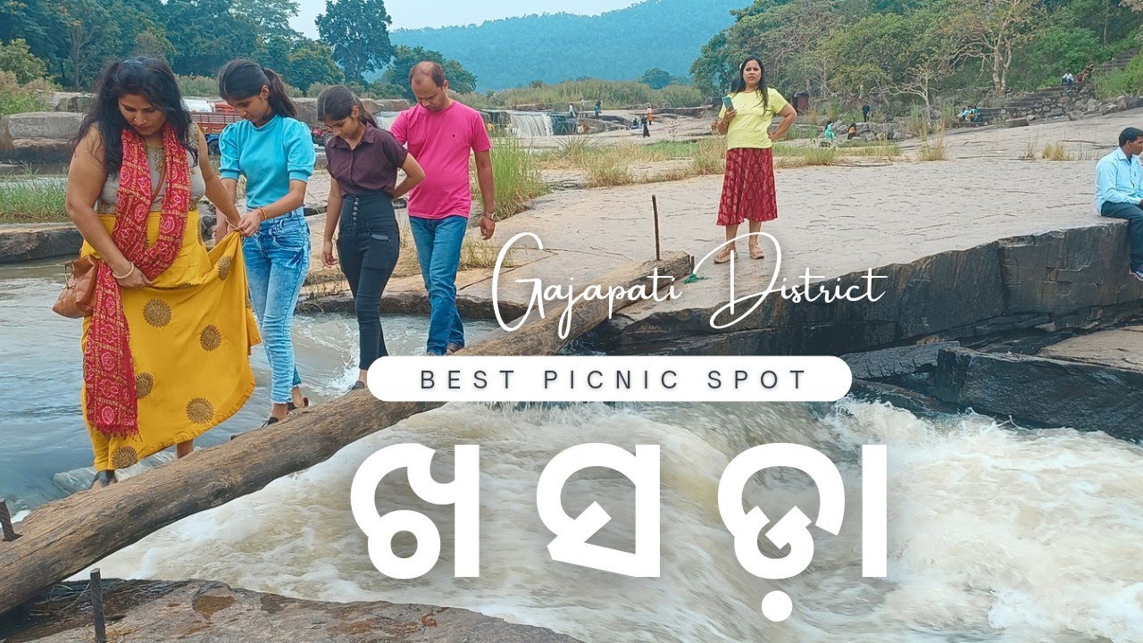 Khasada Waterfall at Jirang Picnic place || Waterfall in Odisha ...