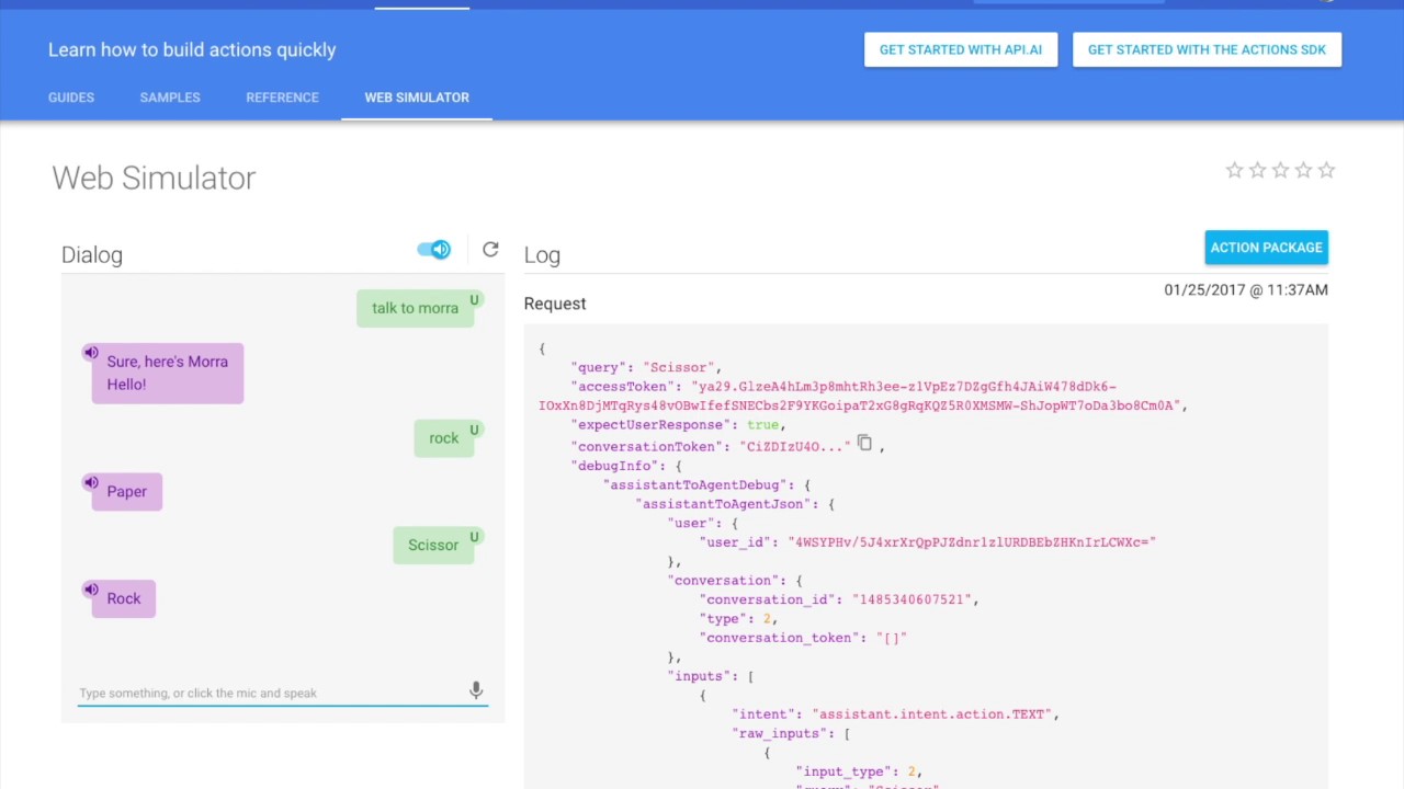 Google Home Emulator - YouTube