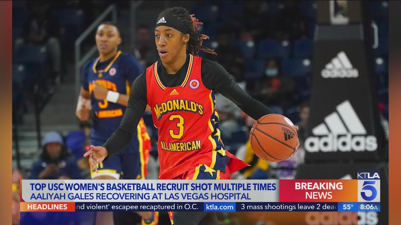 Top USC recruit Aaliyah Gales shot multiple times - YouTube