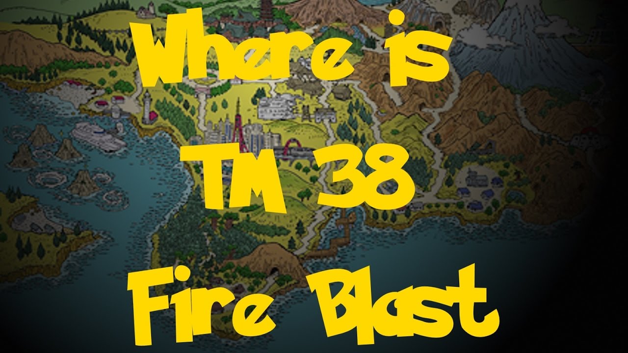 Where Is: TM 38 - Fire Blast (Pokemon Gold/Silver/Crystal) - YouTube