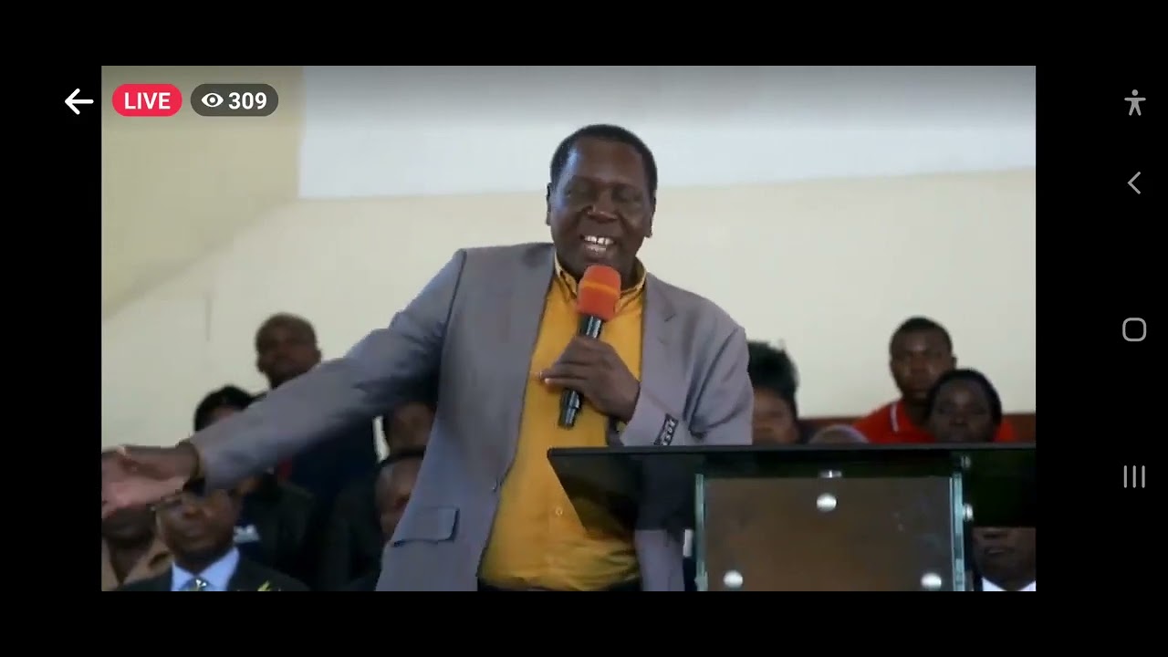Pastor Morrison Halwindi pays tribute to his late Brother Pastor Bright ...