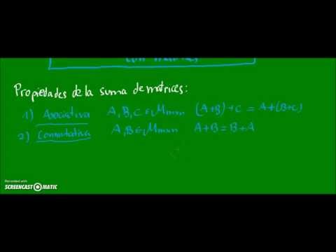 Matrices. Propiedades de las matrices. #3 - YouTube