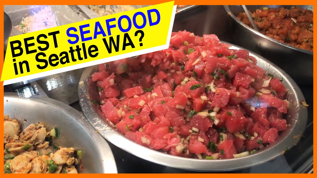Is this the BEST SEAFOOD in SEATTLE?! | Seattle Fish Guys | Julius ...