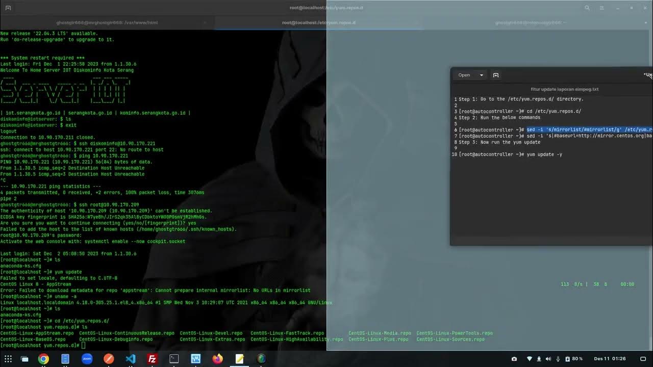How to Fix Error: Failed to Download Metadata for Repo ‘AppStream’ in Centos 8 GNU/Linux Server ...