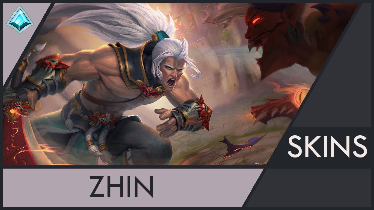 Paladins - All Zhin Skins | Preview - YouTube