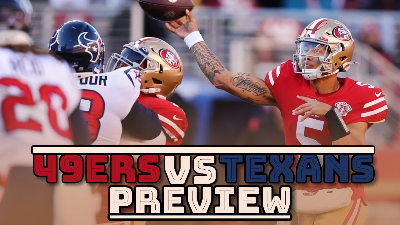 49ers-Texans preview Q+A: Trey Lance, Trey Sermon, Jason Poe, Trent ...