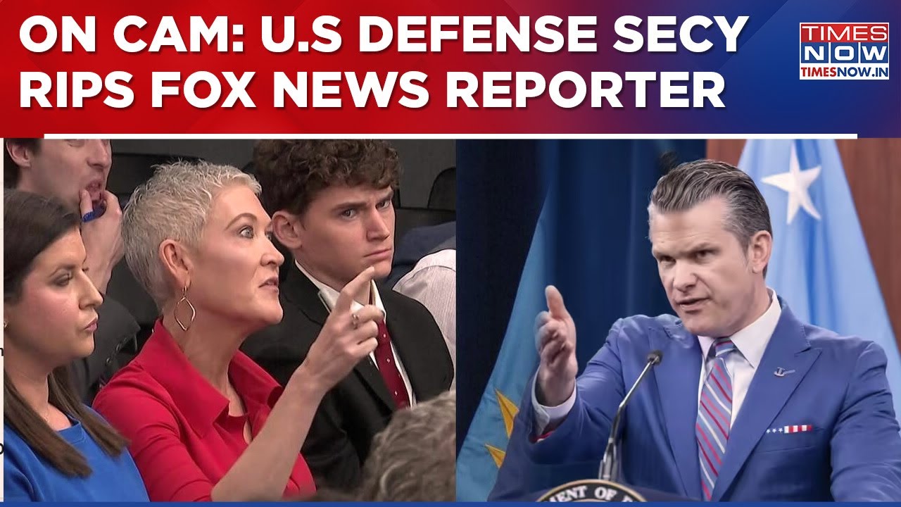U.S Defense Secretary Explodes At Fox Reporter, Says 'You Are About The ...