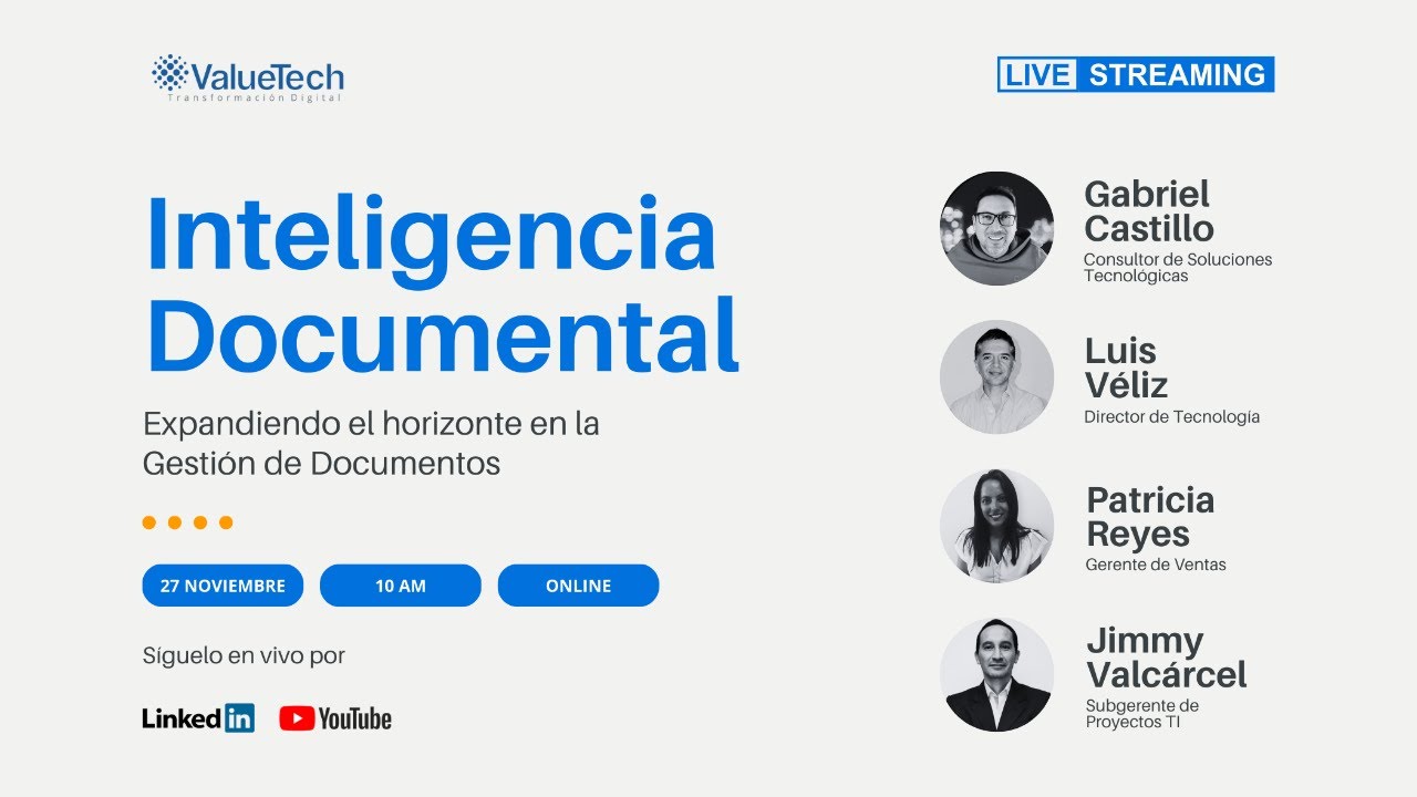 Inteligencia Documental - Expandiendo el horizonte en la Gestión Documental - YouTube