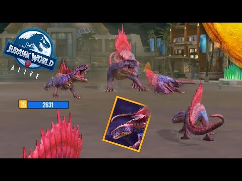 Postimetrodon raid!!! ( Jurassic World Alive 2.10 ) - YouTube
