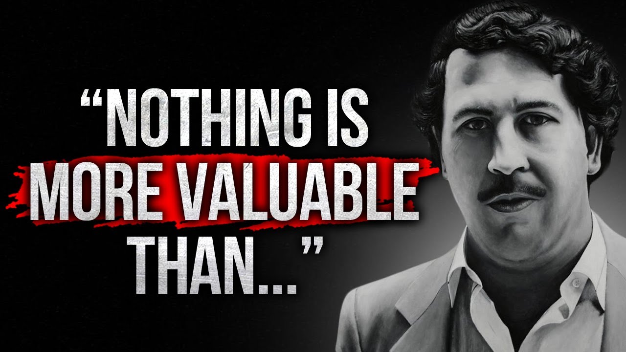 The Words Of Colombian Drug Lord Pablo Escobar. Quotes, Aphorisms And ...
