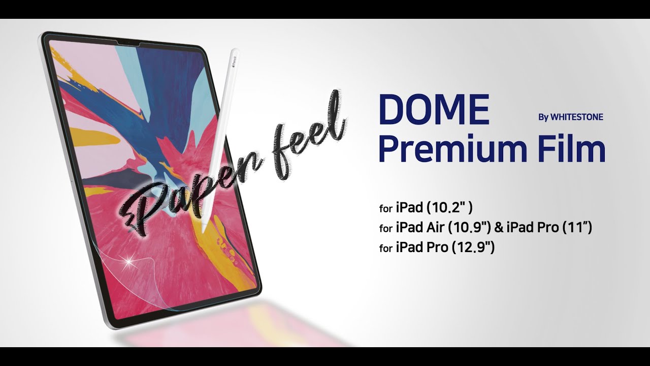 Whitestone How To Install Paper Feel Screen Protector For Apple IPad Whitestone How To Install Paper Feel Screen Protector For Apple IPad
